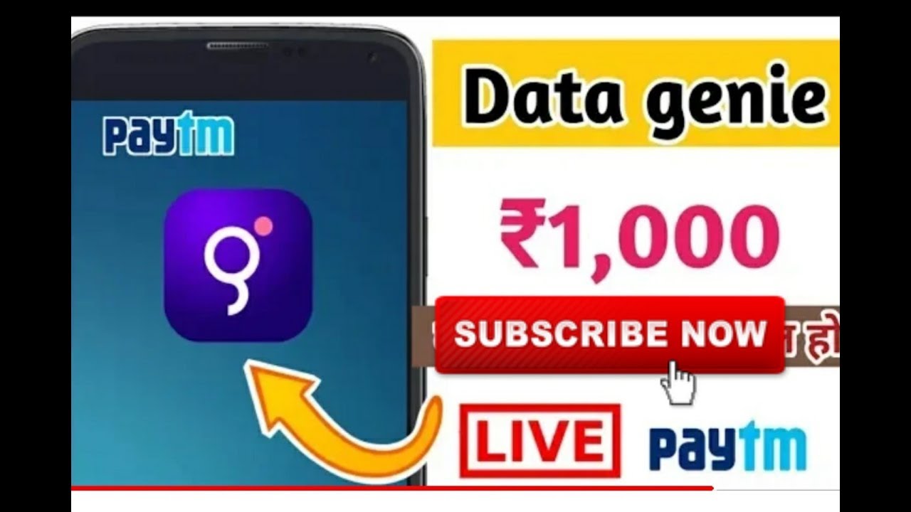 How to use Genie app nd earn money..what is genie app - YouTube