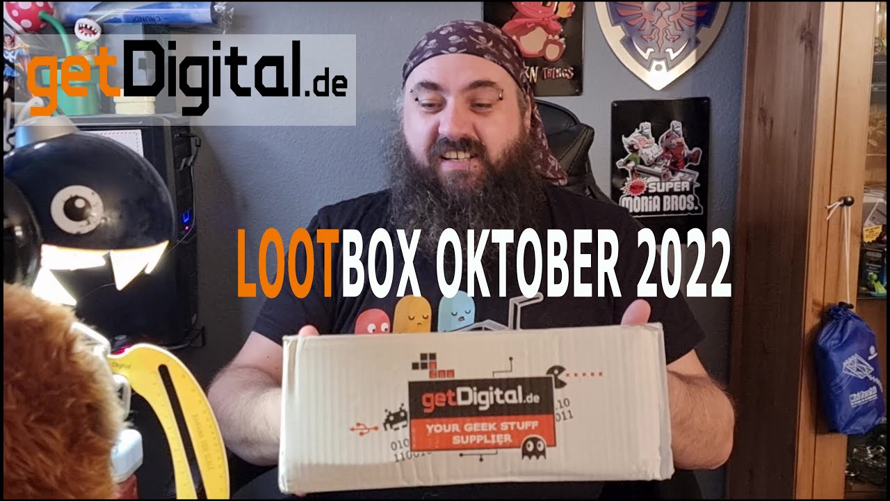 Unboxing: Lootbox von GetDigital.de mit Upgrade Oktober 2022 - YouTube