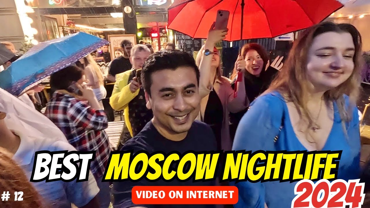 Moscow Nightlife in Russia is Crazy 🇷🇺| Russians Street Nightlife 🕺🏻 💃 ...