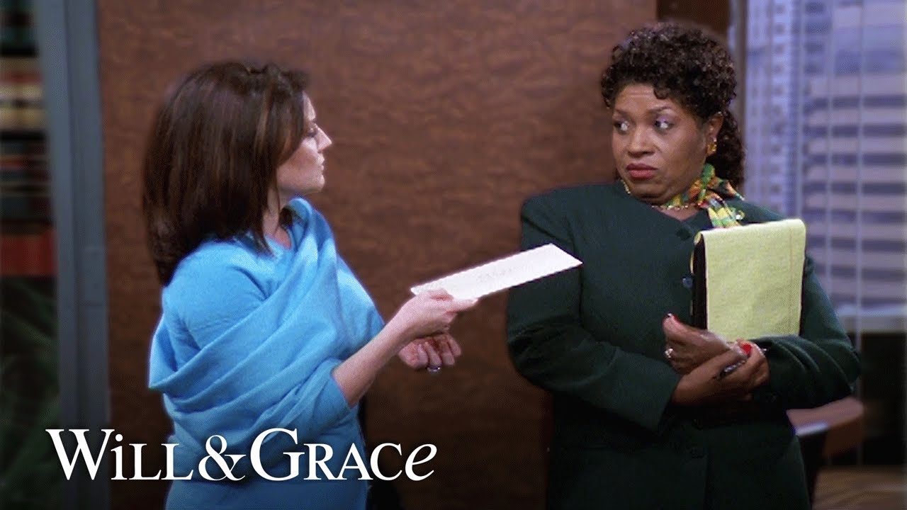 Mrs Freeman Side-eyeing everyone she meets | Will & Grace - YouTube