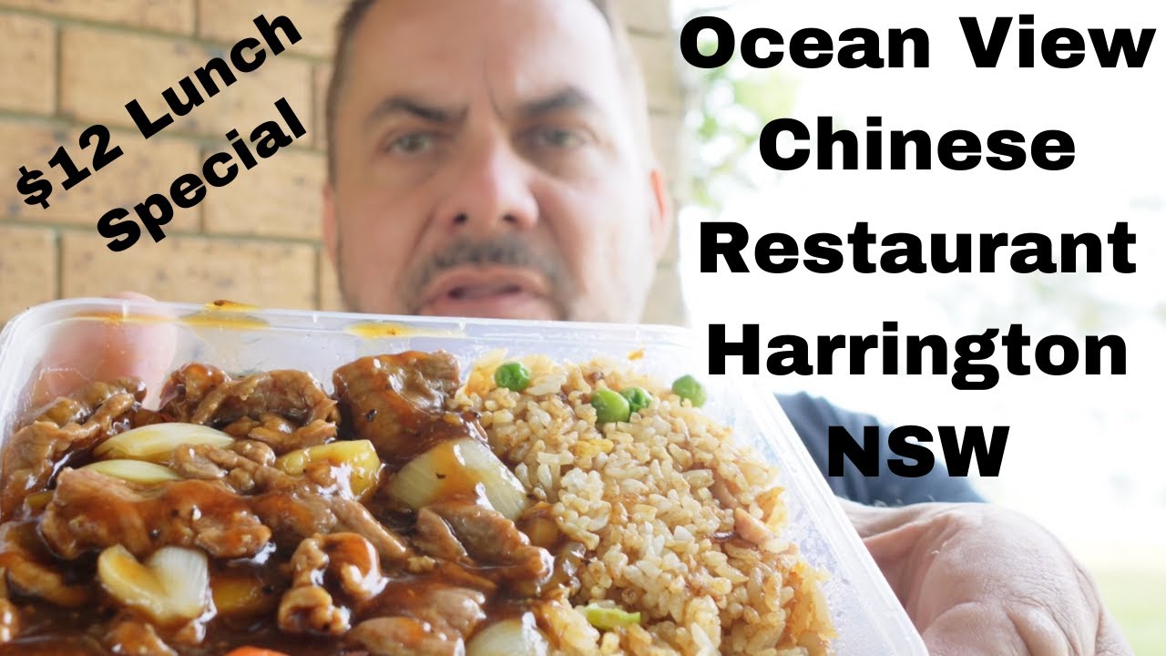 Ocean View Chinese Restaurant $12 Lunch Special - Honey Pepper Beef and ...