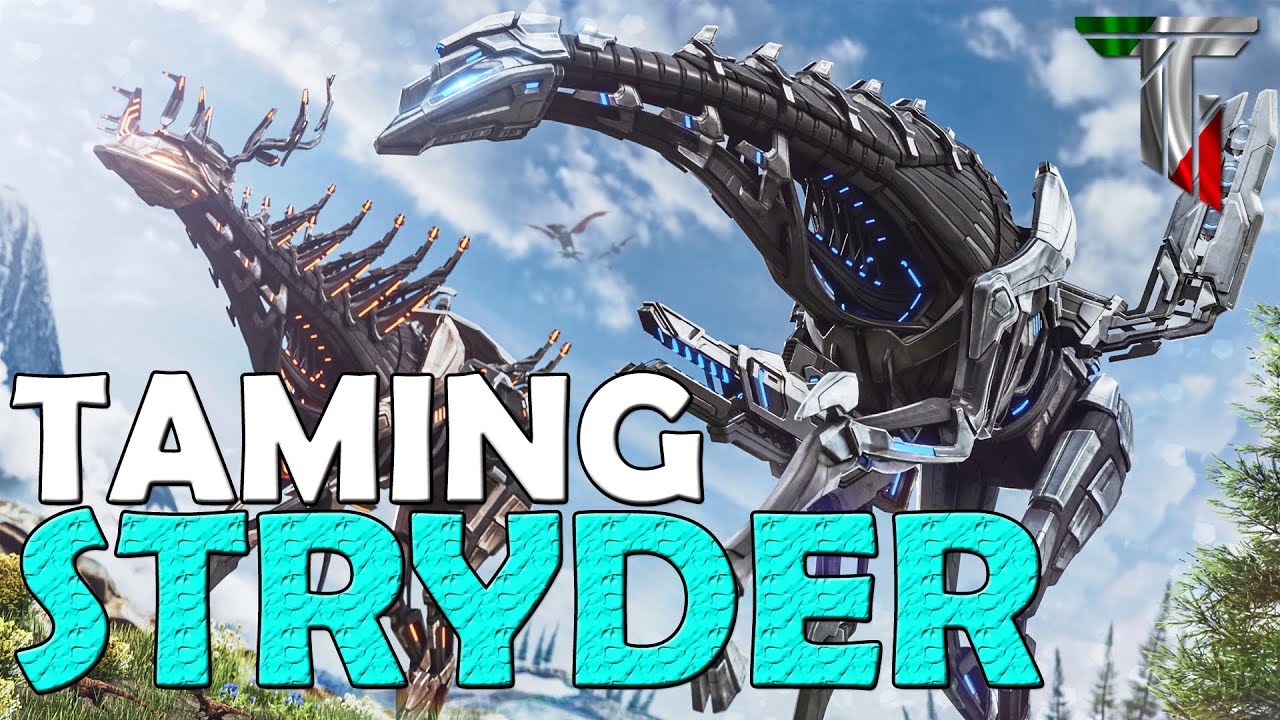 Taming Stryder - ARK TUTORIAL ITA - YouTube