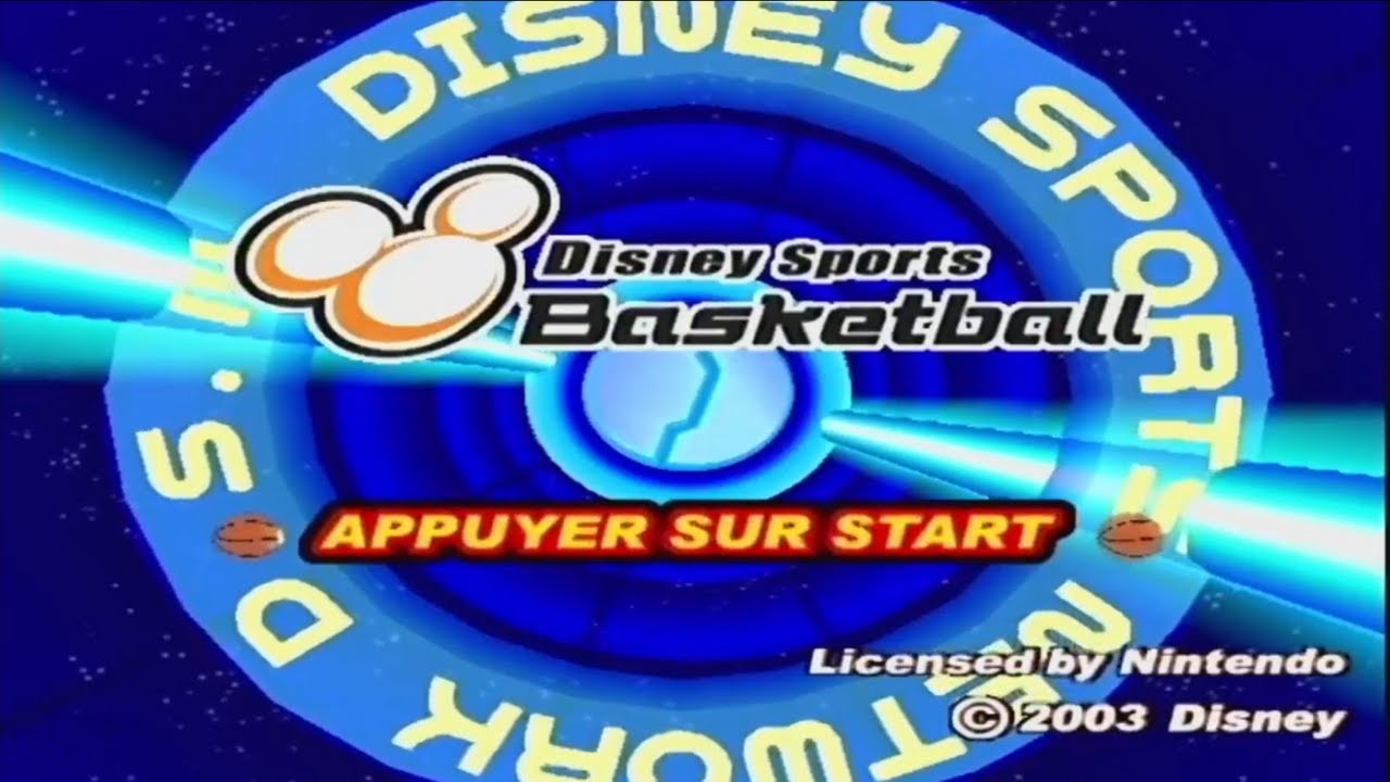 Gamecube - Disney Sports Basketball - Full Intro - YouTube