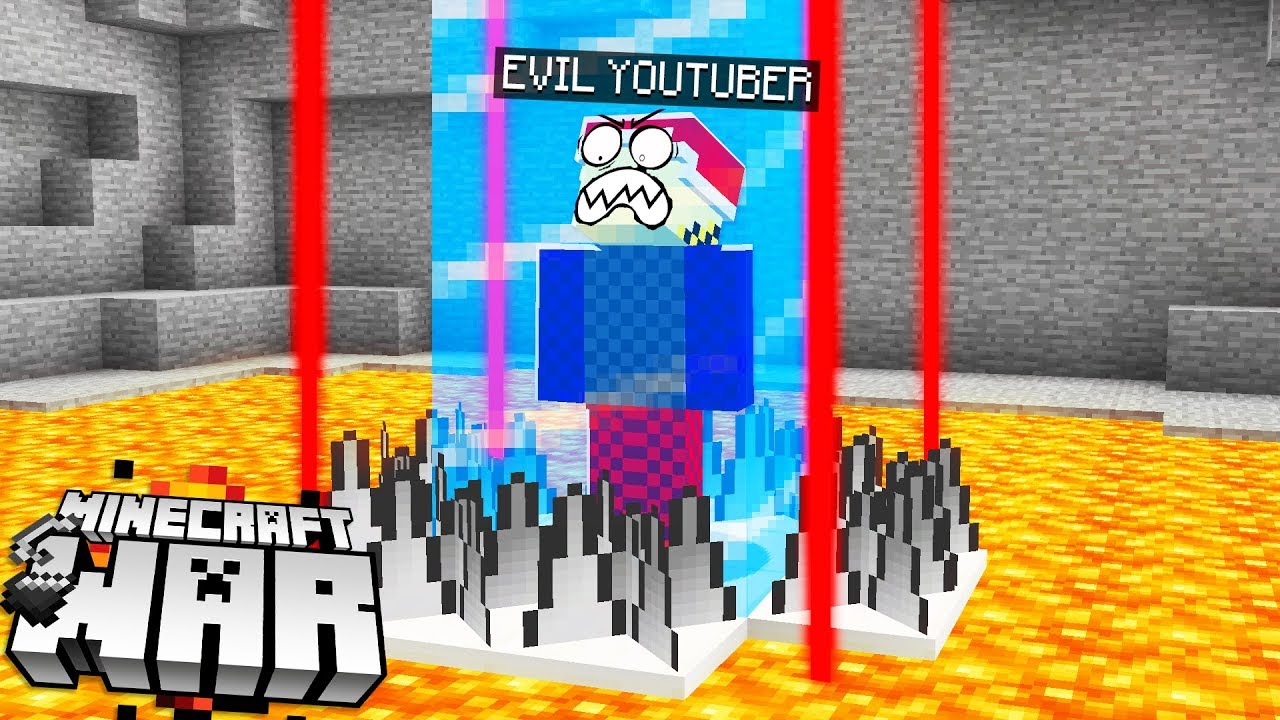 going on a Minecraft Mission to JAIL this YOUTUBER! (Minecraft War #28 ...