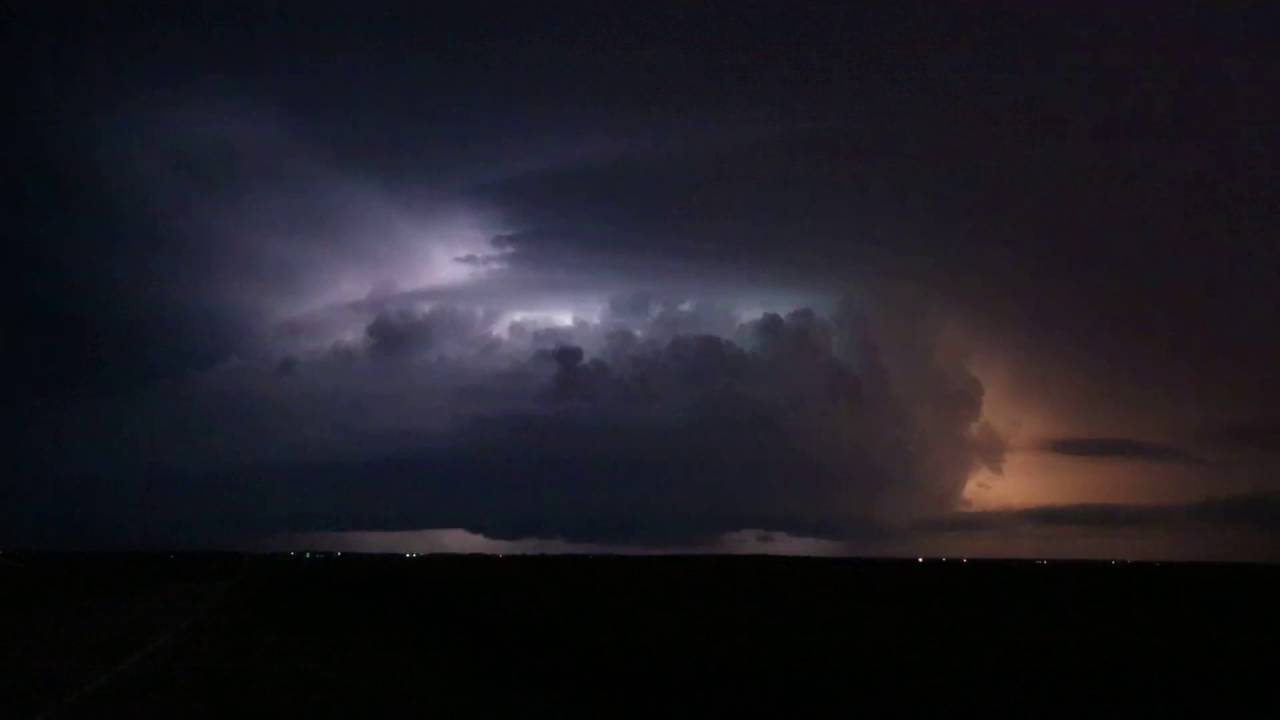 Lightning from Norman County, Minnesota Storm 8/28/2016 - YouTube