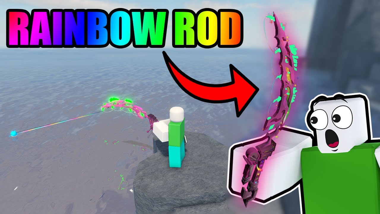 RAINBOW CLUSTER ROD COULD BE GOOD ON FISCH... - YouTube