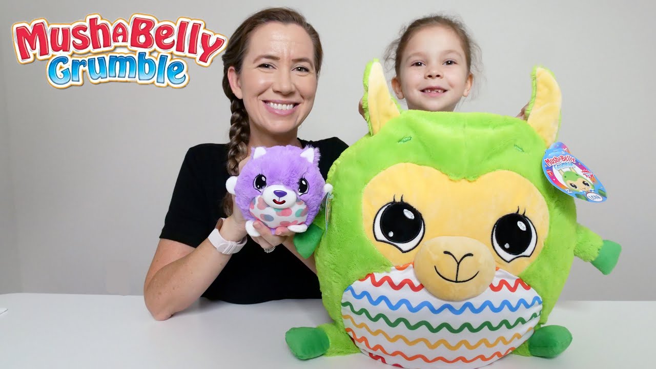 MushABelly Grumbles - Super Fun Grumbly Beanbag - YouTube