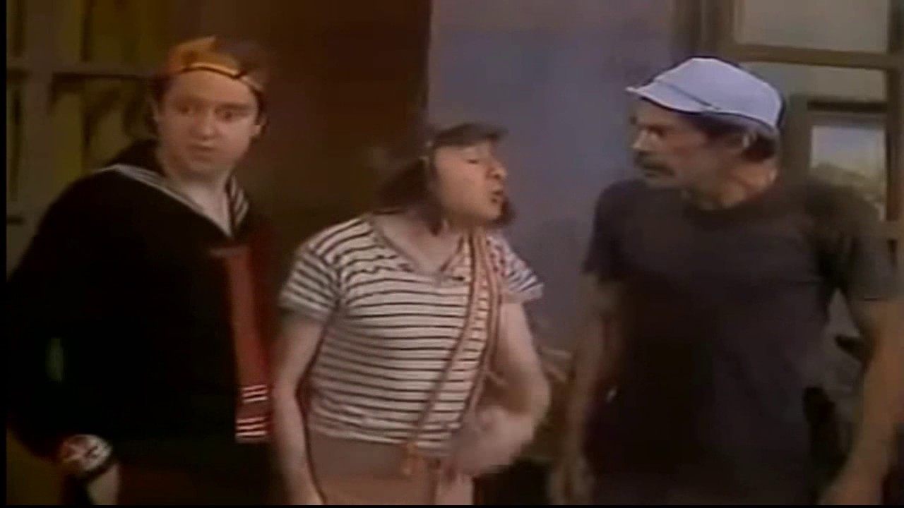 EL CHAVO DICIENDO MENSO A DON RAMON - YouTube