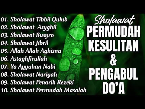 SHOLAWAT TERBARU 2025 | SHOLAWAT JIBRIL PENARIK REZEKI, BUSYRO, NARIYAH | SHOLAWAT NABI MERDU 2025