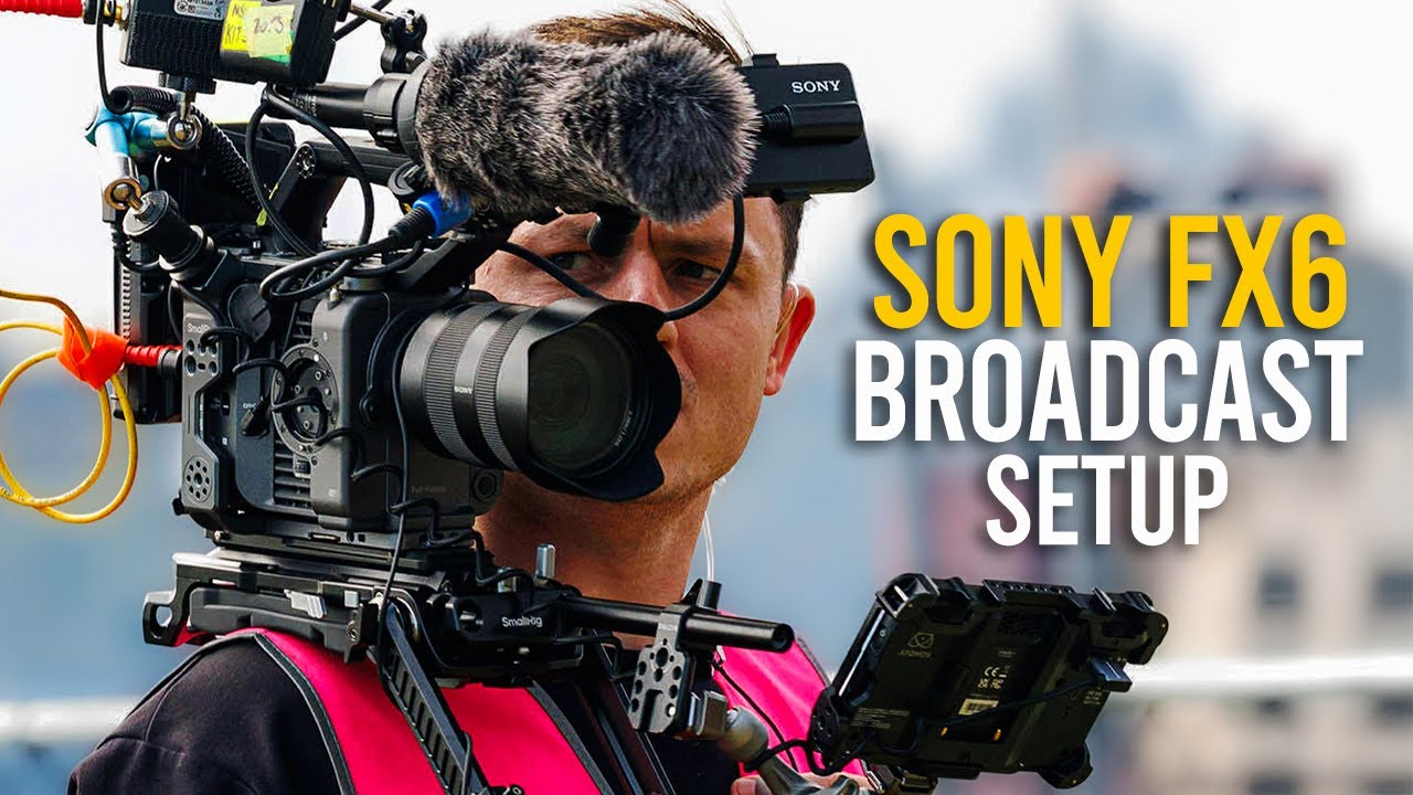 Sony FX6 Shoulder Rig Build & Parts Breakdown (Broadcast Setup) - YouTube