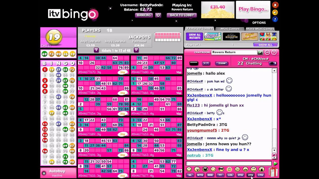 ITV Bingo WIN! - YouTube