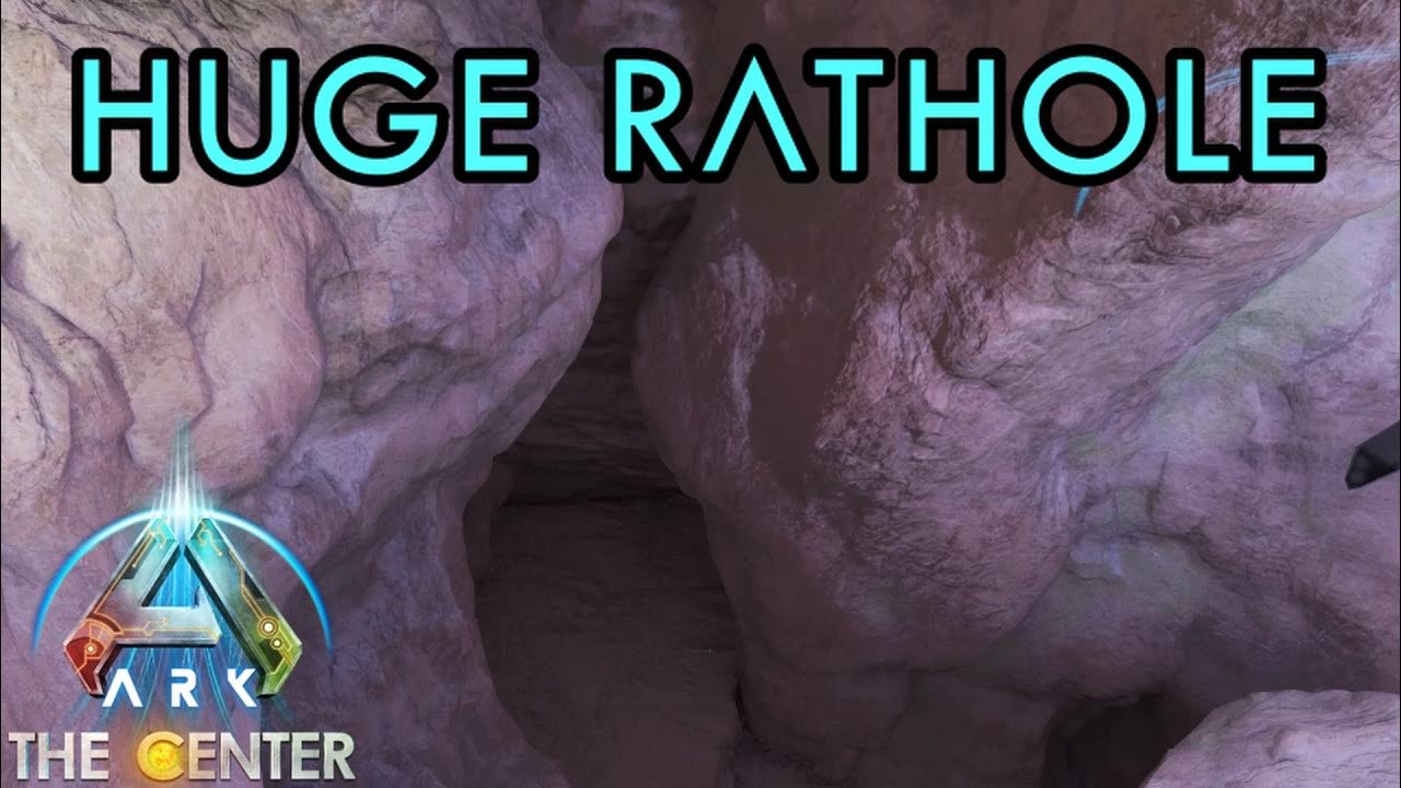 ASA the Center Huge Rathole - ARK: Survival Ascended - YouTube