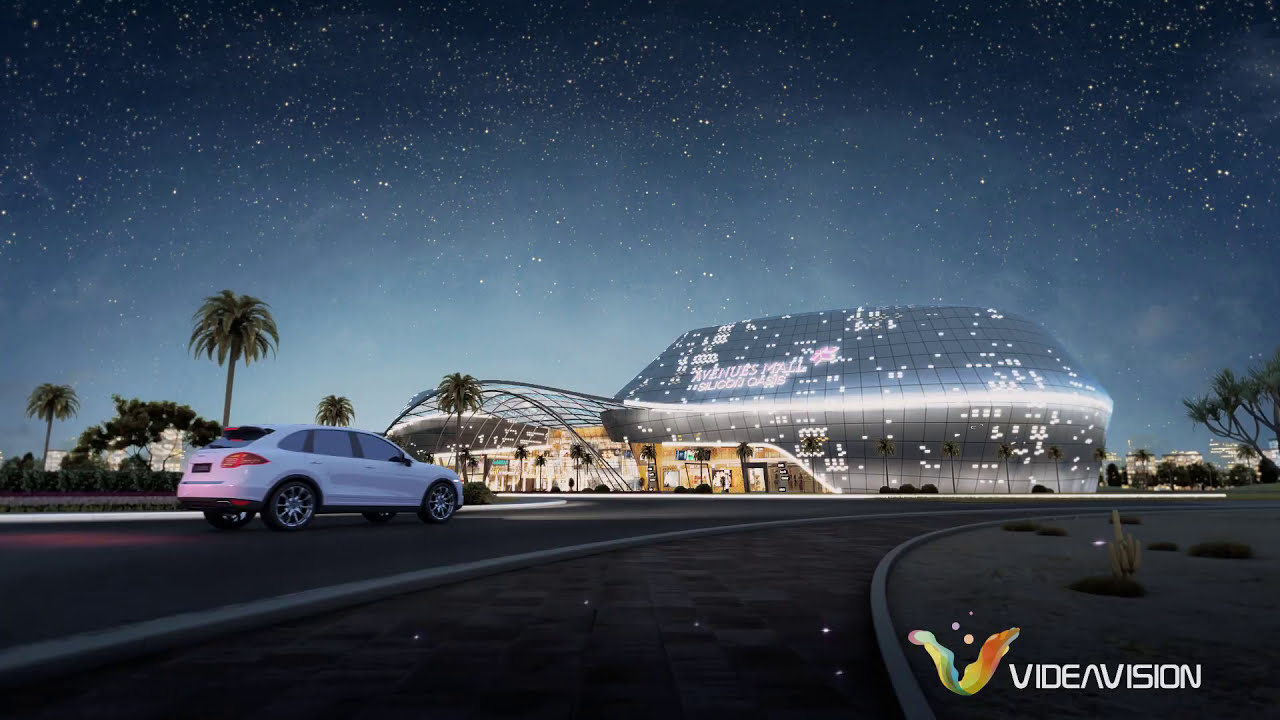 Retail Mall development Architectural & Interior CGI 3D flythrough ...