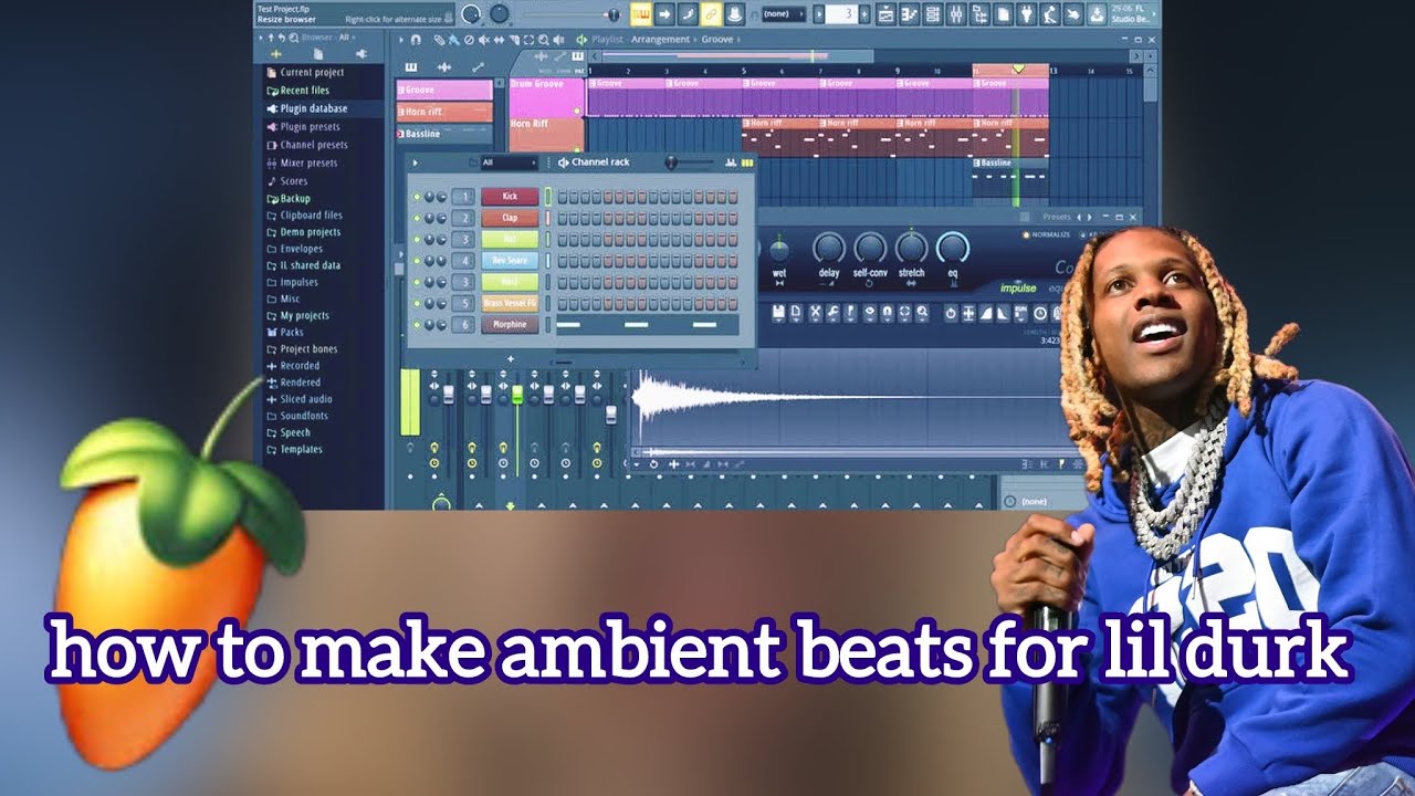 How To Make AMBIENT Beats For Lil Durk [FL Studio Beginner Tutorial ...