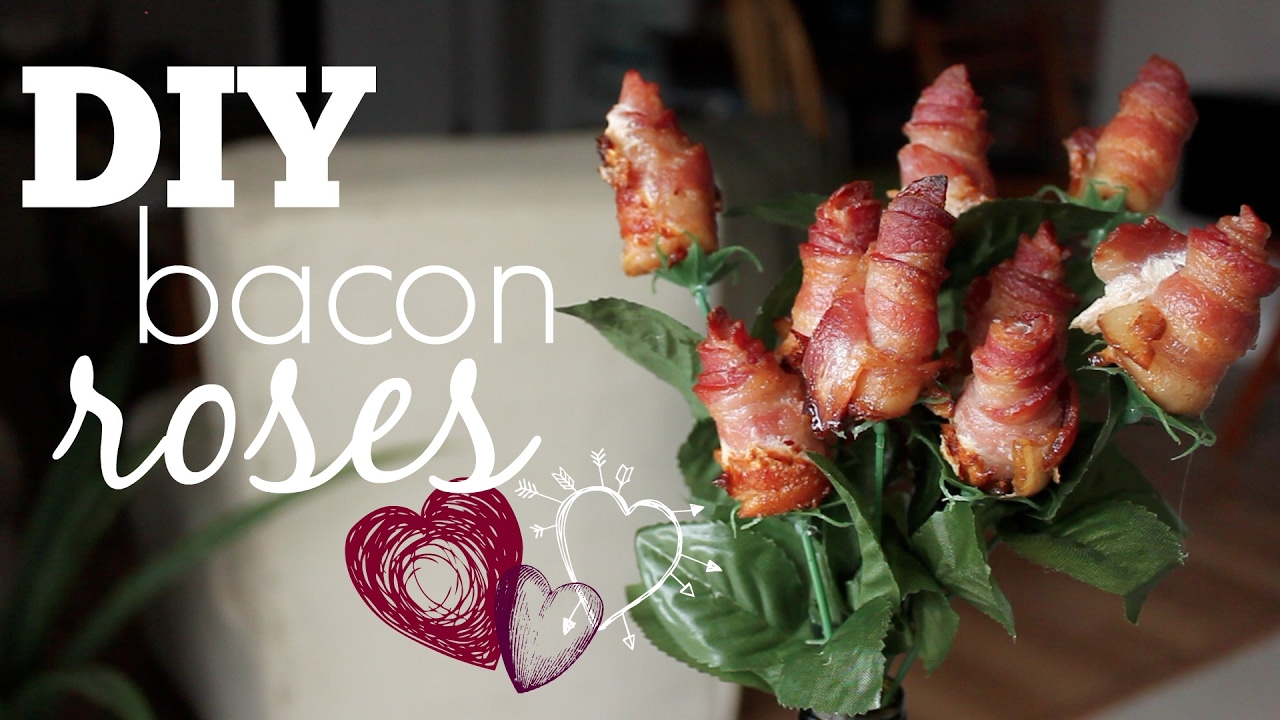 DIY Bacon Roses - YouTube
