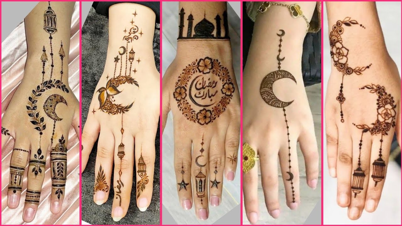 Ramzan mehndi design 2024 | ramzan Chand Raat mehndi designs | Eid ...