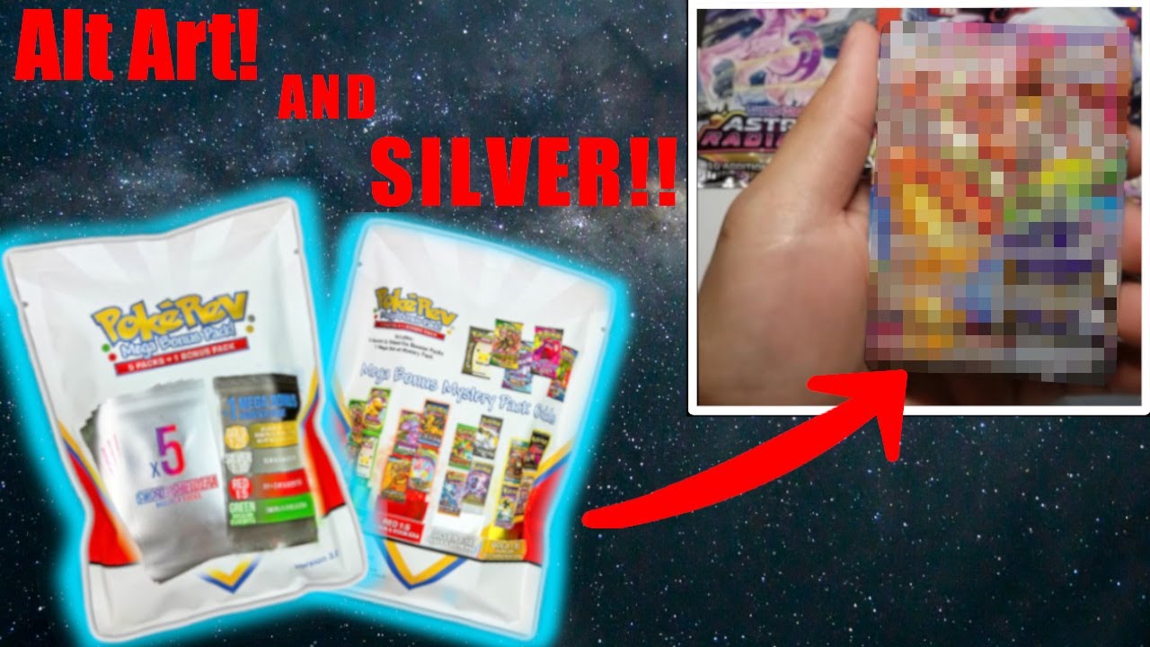 INSANE Alt Art And Silver Pulled! PokéRev Mystery Pack Opening! Best ...
