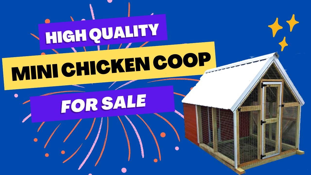 Mini Chicken Coop - YouTube