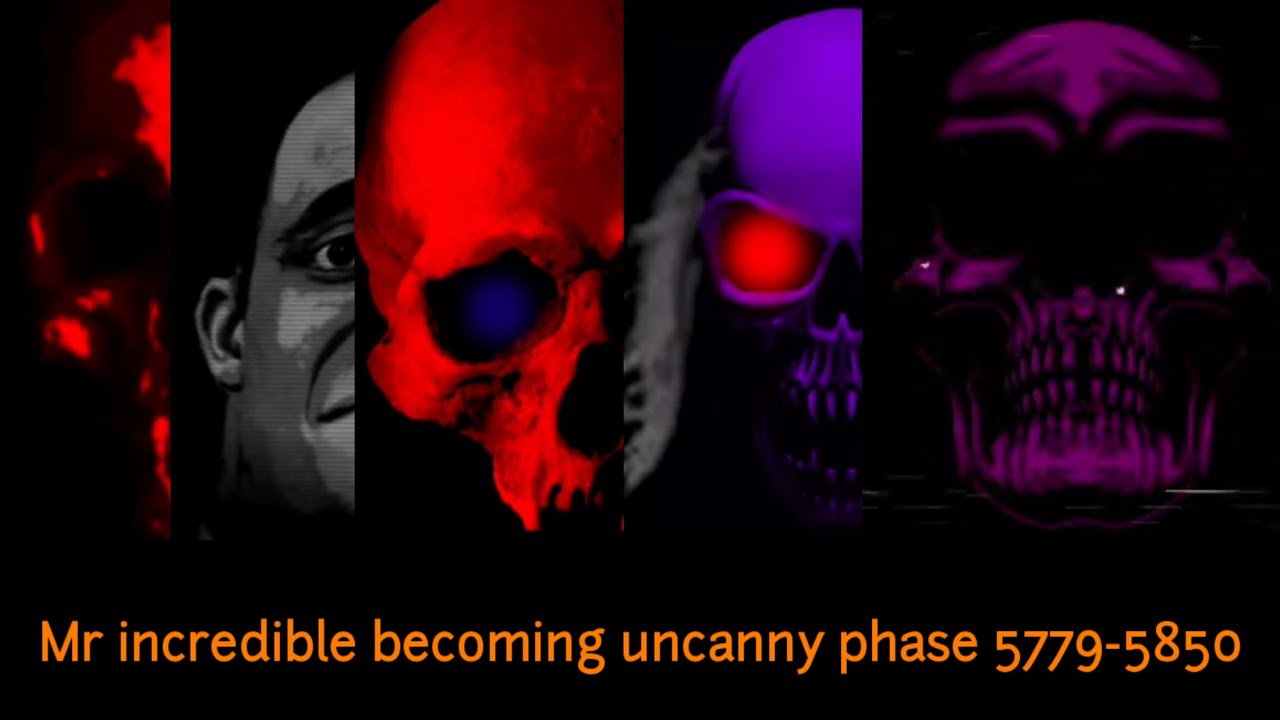Mr incredible becoming uncanny phase 5779-5850 - YouTube