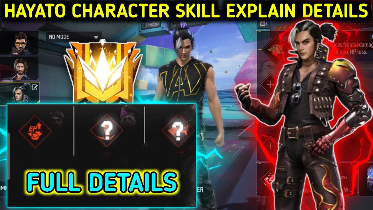 Hayato Character Combination After Ob40 Update | Best Hayato Character ...