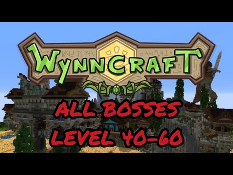 Minecraft Wynncraft: All Bosses from Level 40-60 ( Minecraft Server ...