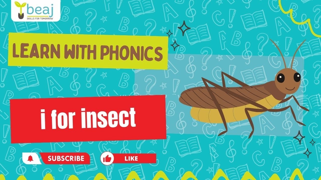i for insect - Learn Phonics - YouTube