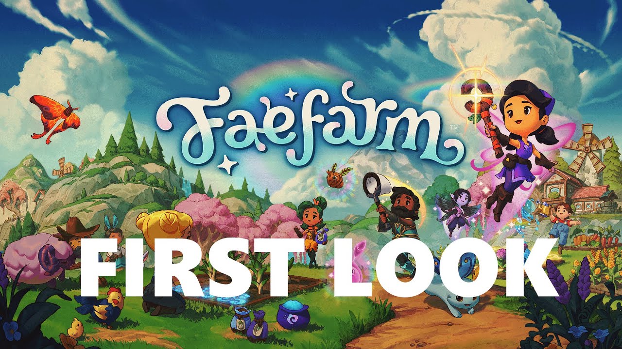 A FIRST LOOK AT FAE FARM - Character Creation! 🦋 - YouTube