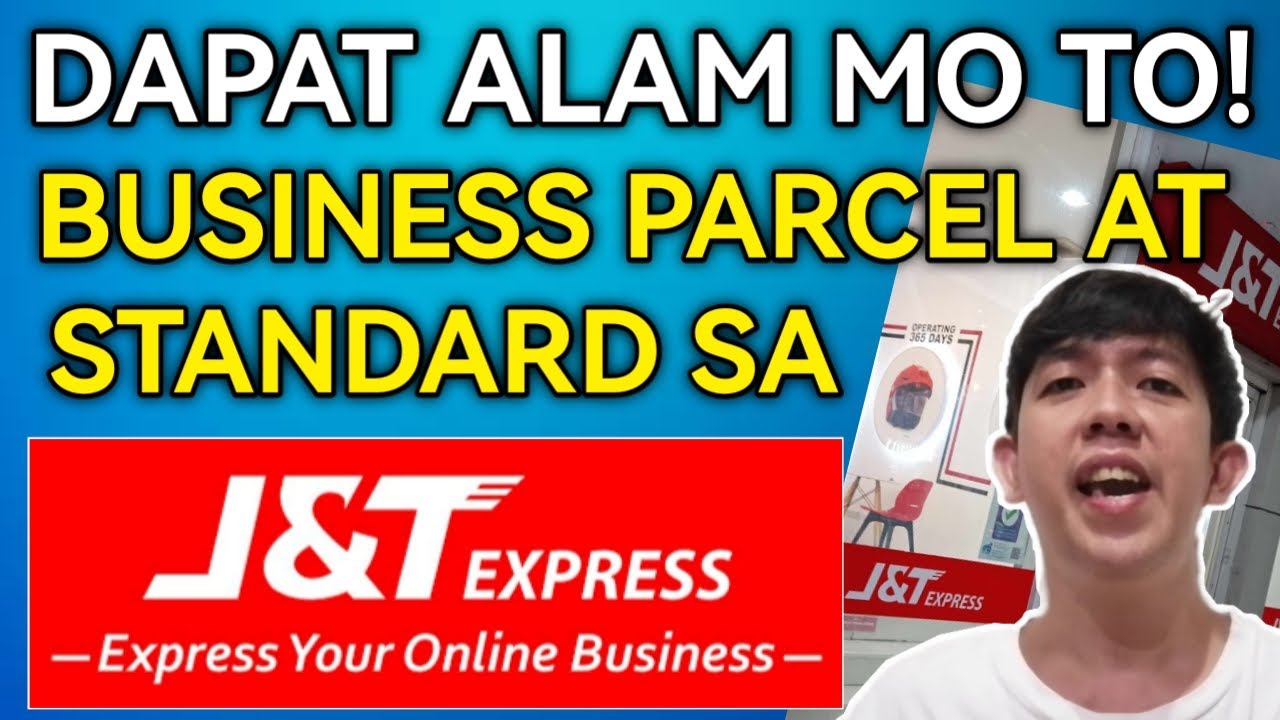 Paano magpadala sa j&t express | Business parcel at standard service ...