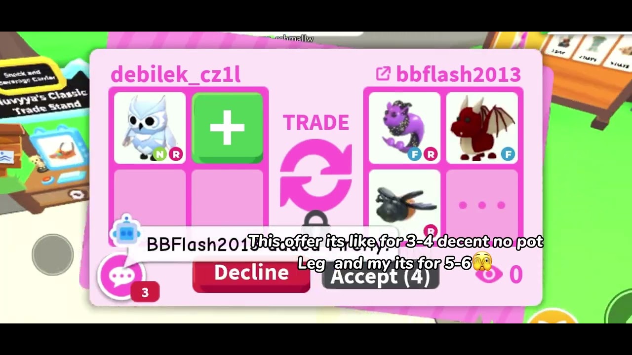 ADOPT ME / TRADING NEON RIDE SNOW OWL 🤩 - YouTube