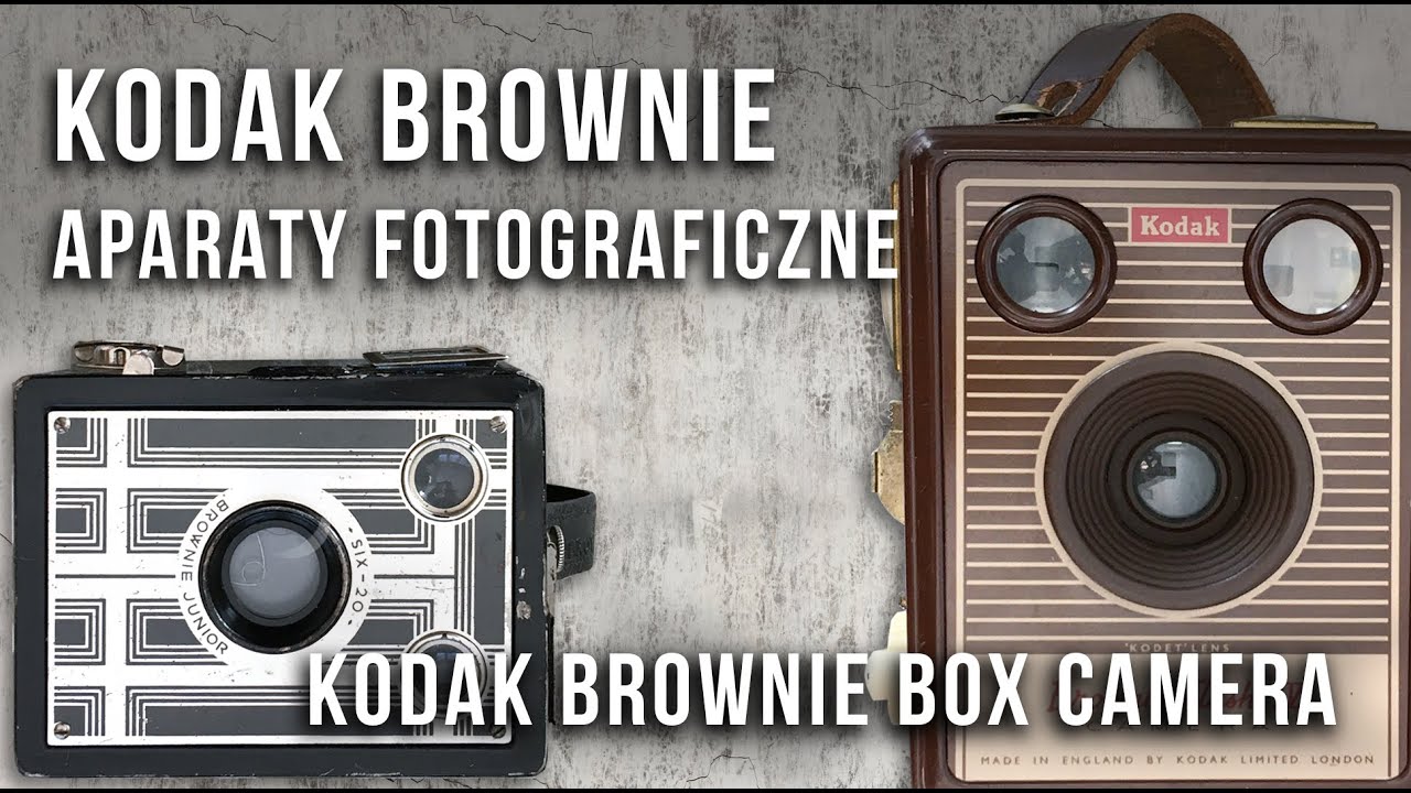 APARAT KODAK BROWNIE / Brownie Box Camera - YouTube