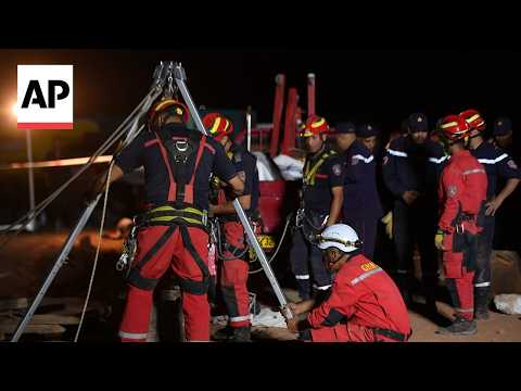 10-year-old boy trapped in a well in Algeria dies after days of rescue efforts