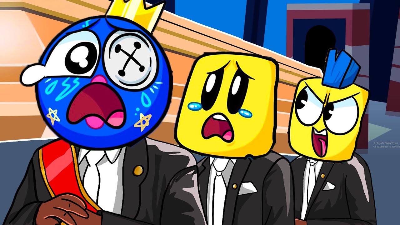 RAINBOW FRIENDS, But the COLORS are MISSING?! | Coffin Dance Song ...