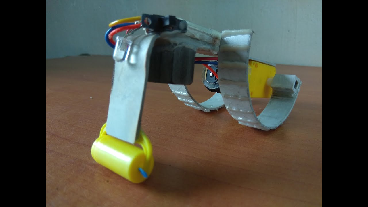 How to make a simple running robot / DIY Robot - YouTube