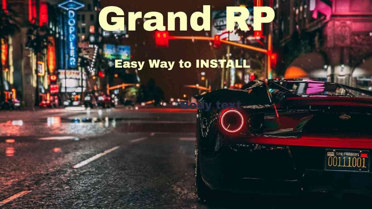 How to Install Grand RP - YouTube