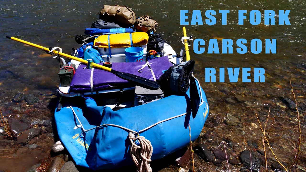 Popped a Boat on the East Carson River! Overnight Rafting Trip - YouTube