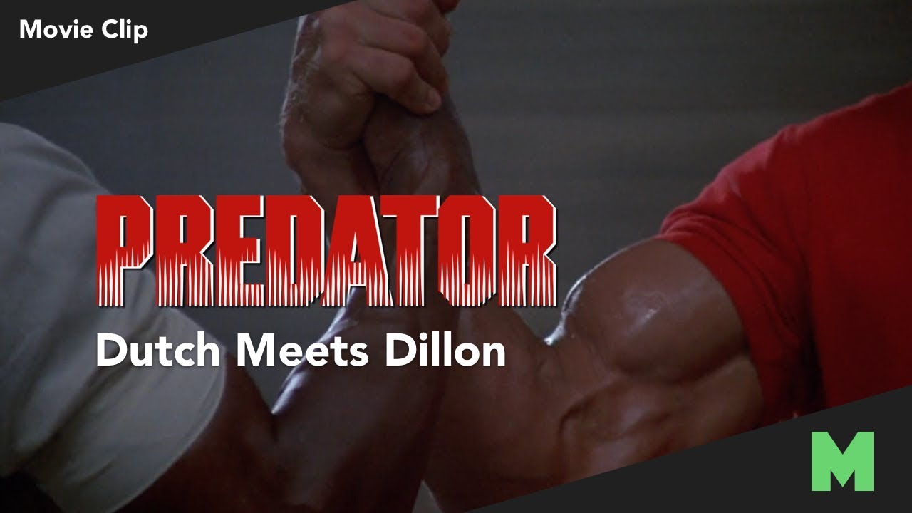 Dutch and Dillon Meet | Predator (1987) (Movie Clip HD) - YouTube