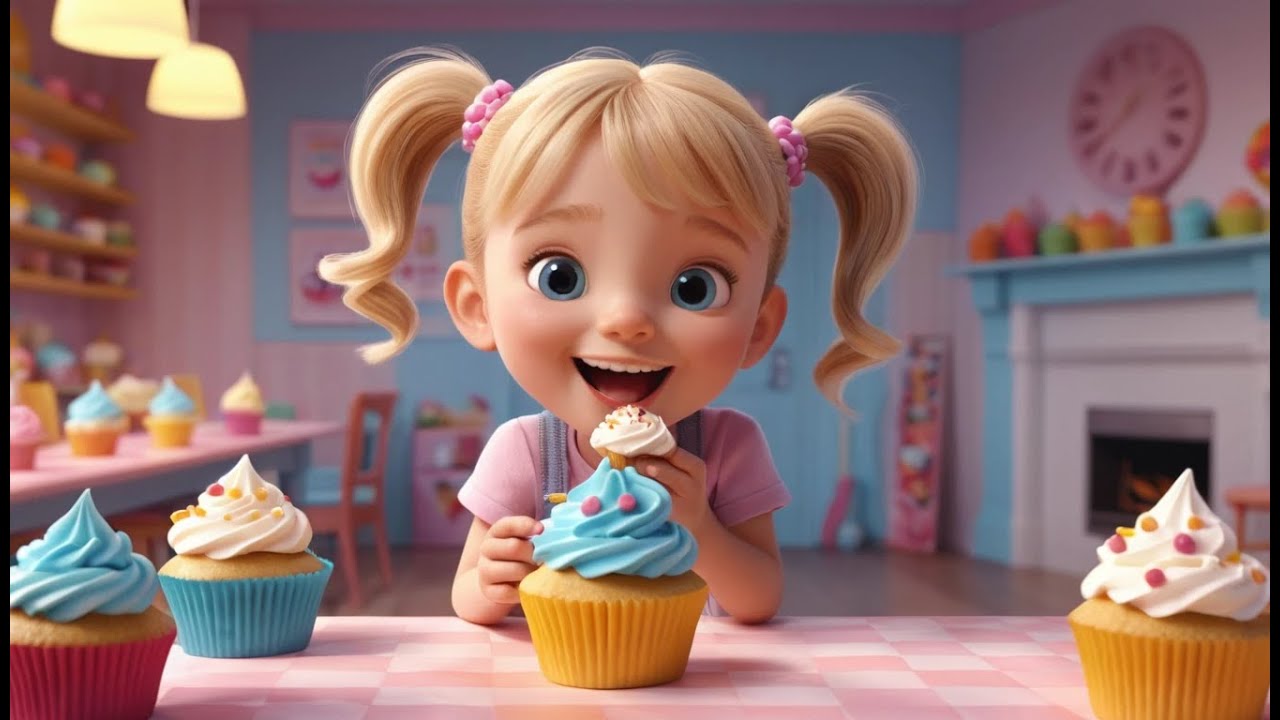 The Cupcake Parade Goes Marching On Rhyme Song | Popular Nursery Rhyme ...