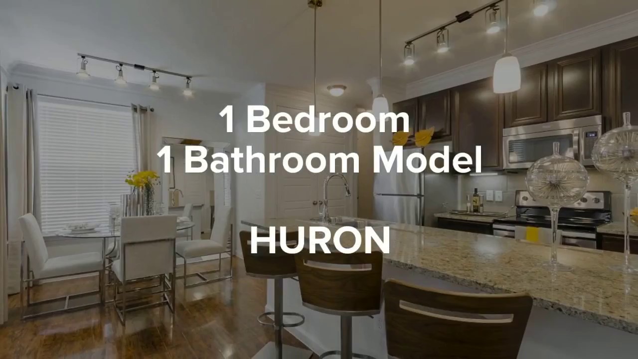 Huron Model - 1 Bed 1 Bath - YouTube