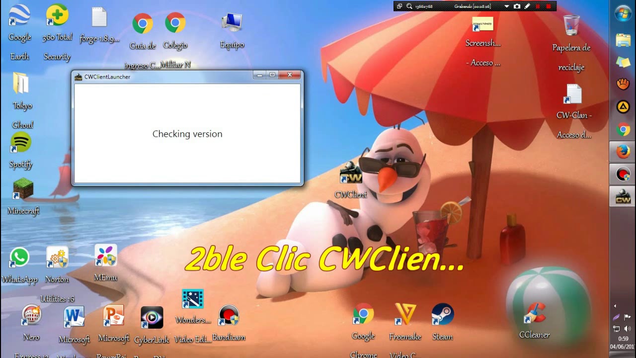 Como registrarse y descargar CW.Client - YouTube