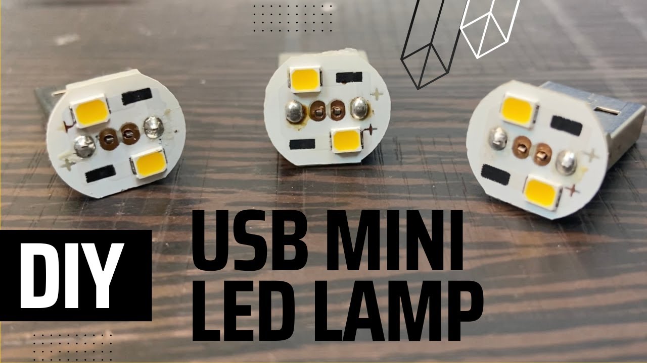 DIY USB Mini Led Lamp. | JLCPCB. - YouTube