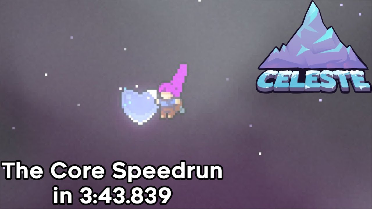 Celeste - The Core Speedrun in 3:43.839 - YouTube