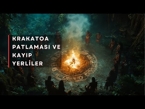KRAKATOA PATLAMASI VE KAYIP YERLİLER | TARİHİ SIRLAR #tarih #gizem #yanardağ #kayıp #gizem #bilgi