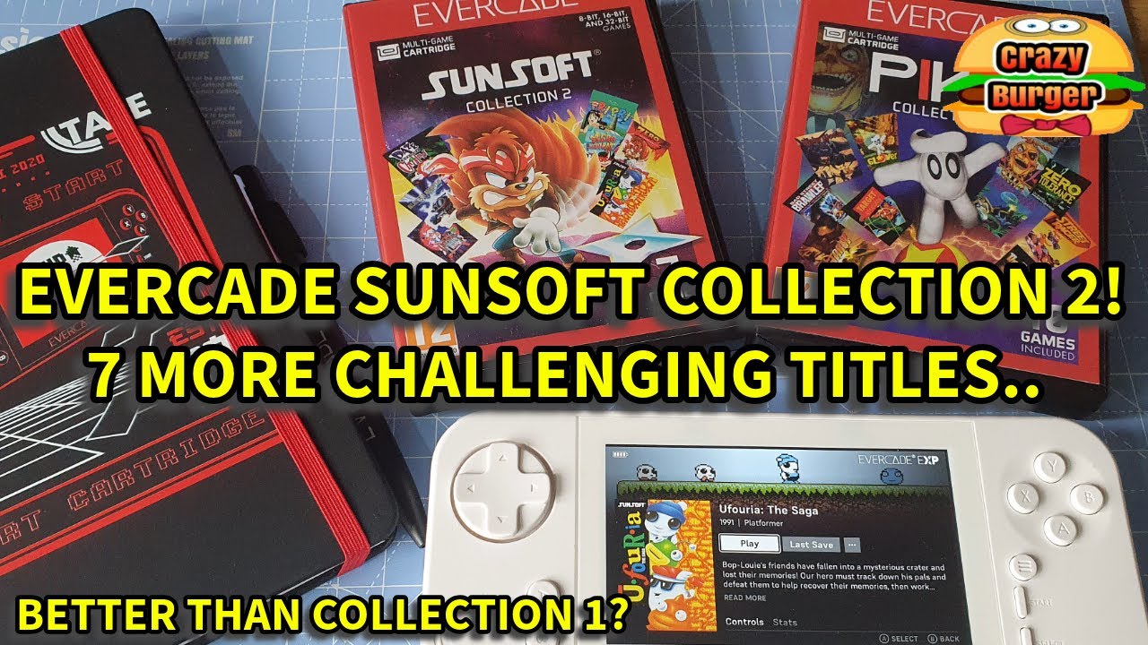 Evercade Sunsoft Collection 2 - 7 More Challenging Titles! Frustrating ...