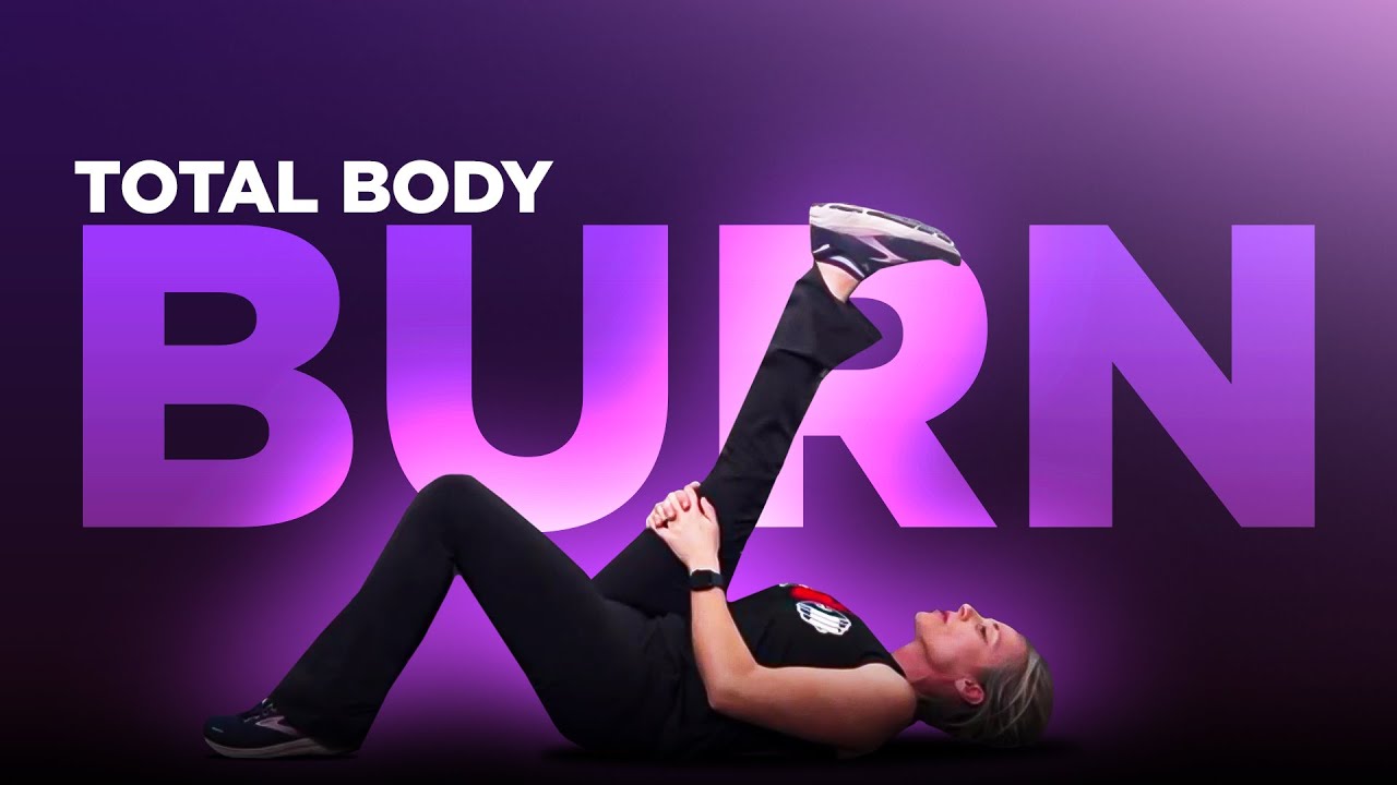 Total Body Burn: 40-Minute Bodyweight Workout Challenge - YouTube