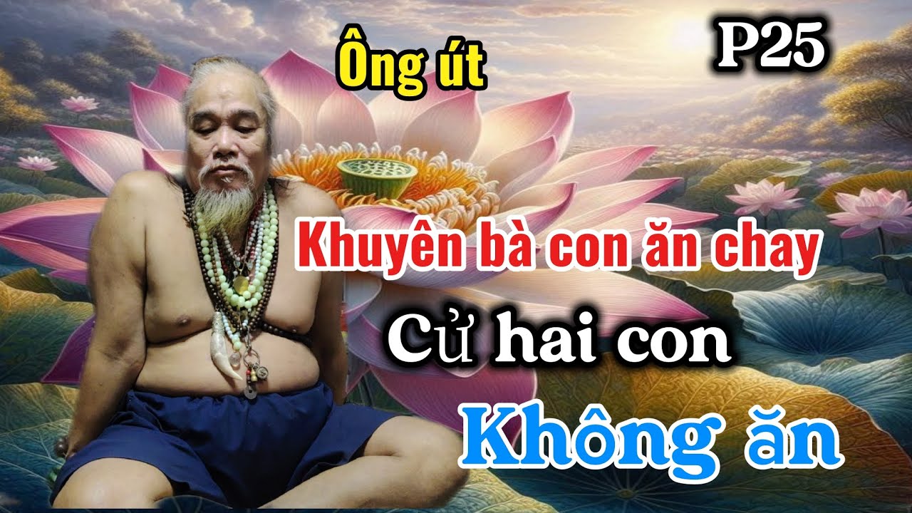 Ông Út 👉khuyên bà con ăn chay🙏 cử hai con không ăn - YouTube