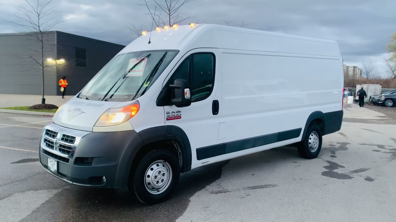 2016 RAM 3500 Promaster High Roof - YouTube