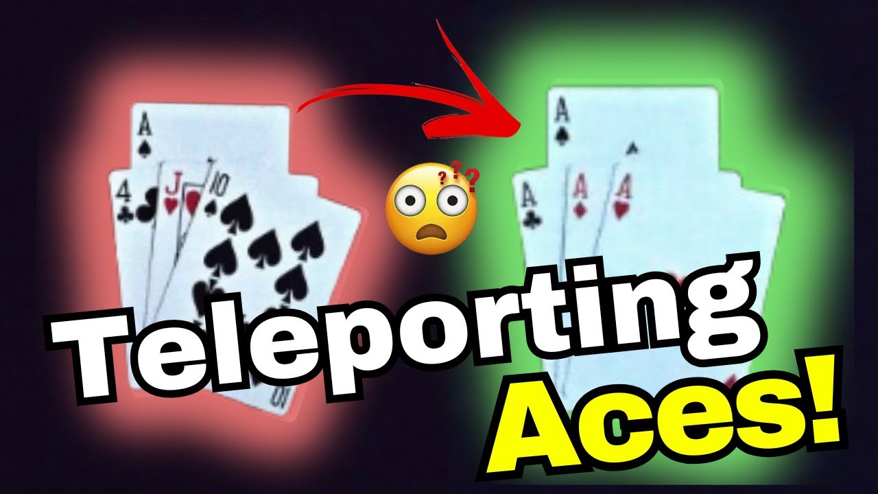 The BEST 4 Ace Trick | "Amazing Aces"// Sleight Of Hand - YouTube