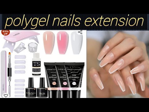 polygel nails extension kit, uses and full review / best nails ...
