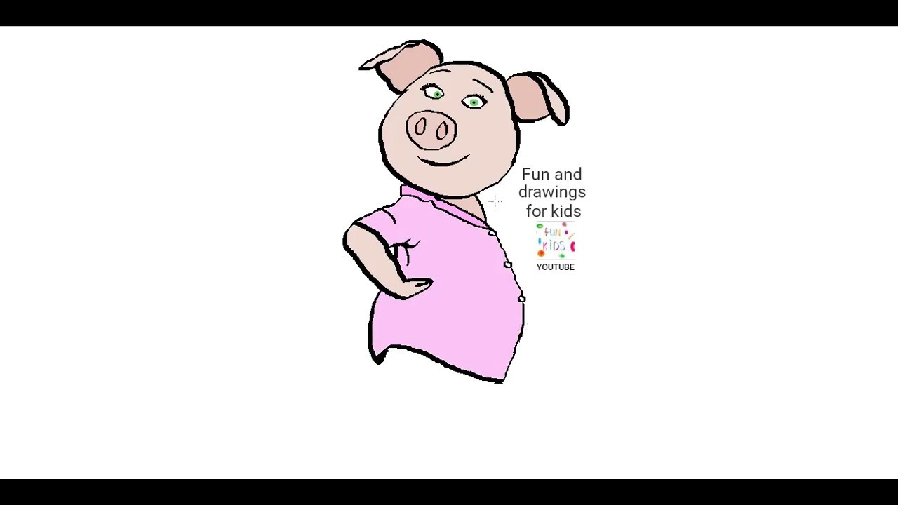 How to Draw Rosita from Sing Movie - YouTube