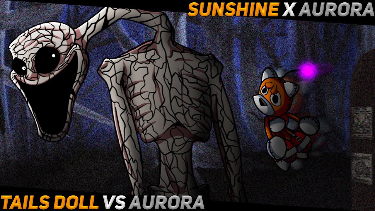 Tails Doll Vs Aurora / Sunshine x Aurora [FNF Mashup] - YouTube